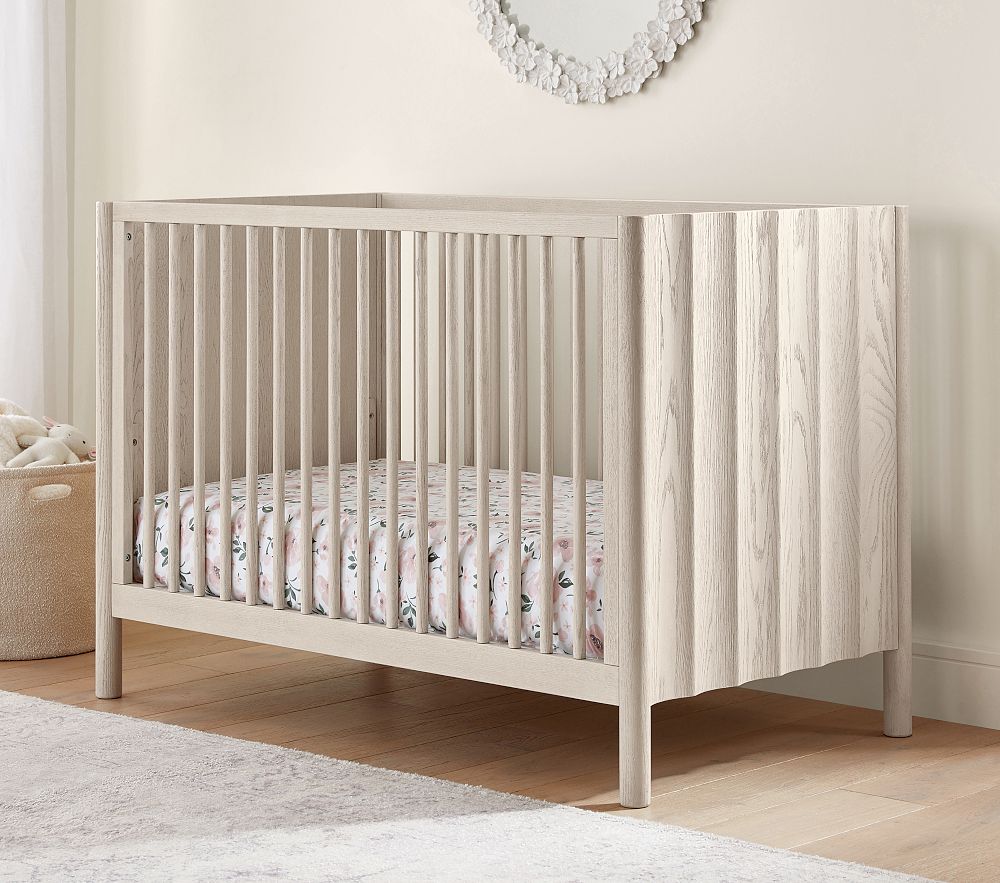 Scalloped Convertible Crib | Pottery Barn Kids