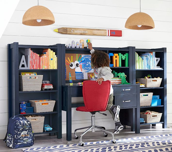 Kids desk and bookcase store