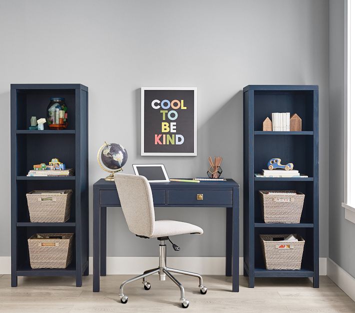 Navy kids desk store