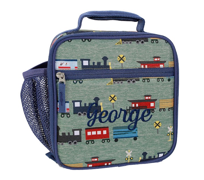 Mackenzie Railroad Train Lunch Boxes | Pottery Barn Kids