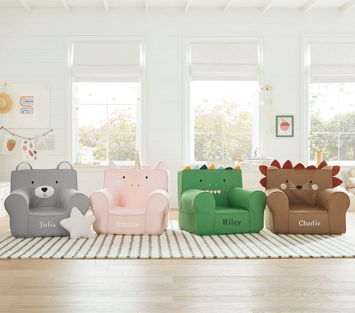 Kids Anywhere Chair Twill Bear