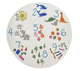 3-D Activity Play Rug | Imaginative Kids Counting Fun | Pottery Barn Kids