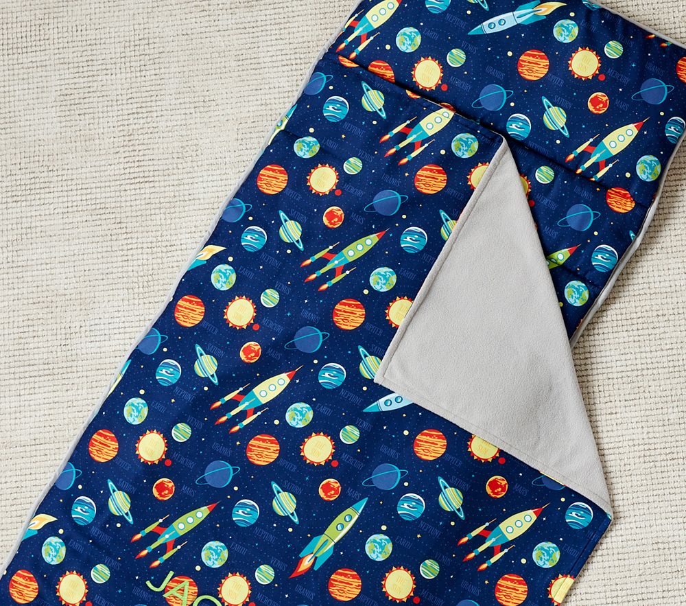 Mackenzie Navy Solar System Nap Mat | Pottery Barn Kids