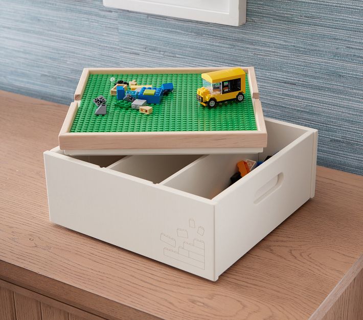 LEGO Accessory Buildable Cubby Storage