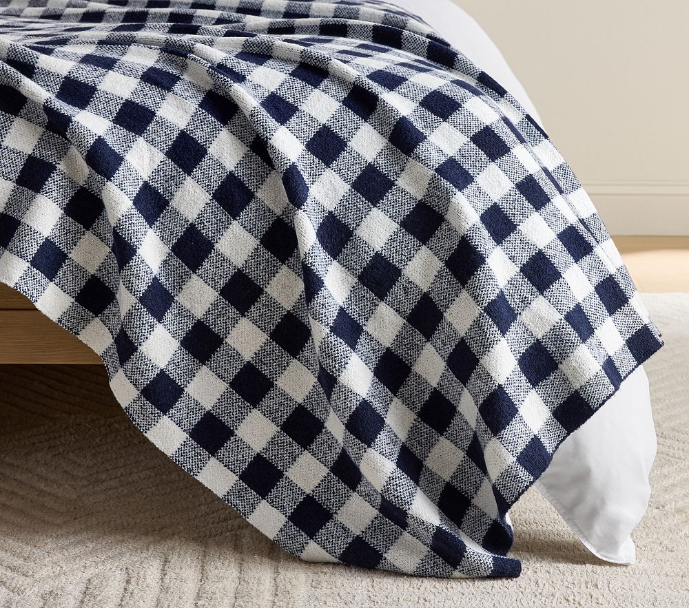 Buffalo Check Bed Blanket | Pottery Barn Kids