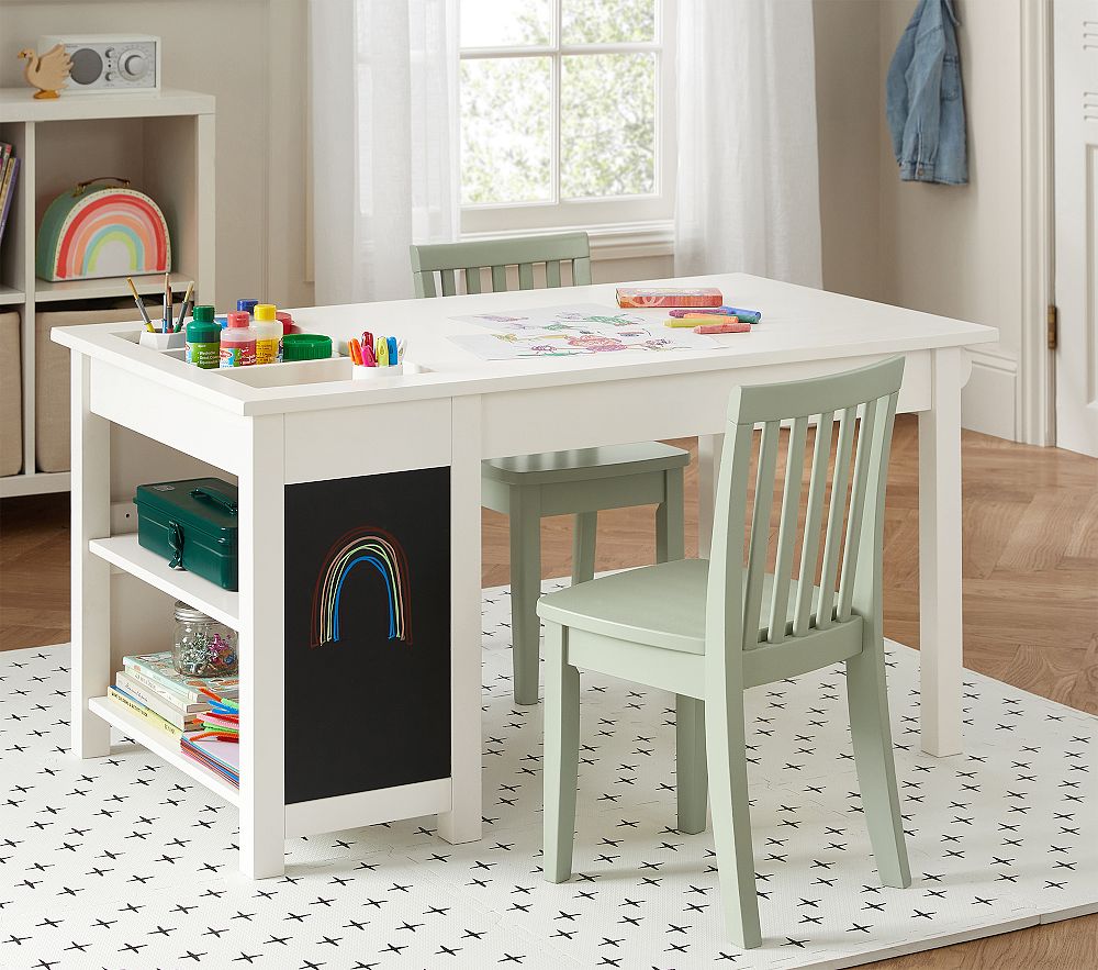 Carolina Storage Craft Table (47") | Pottery Barn Kids