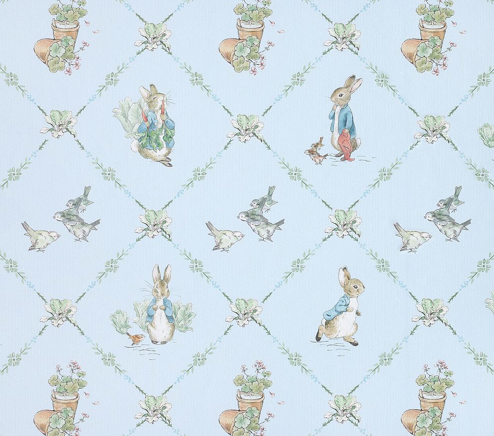 Peter Rabbit Wallpaper Sample (9" x 12") | Pottery Barn Kids