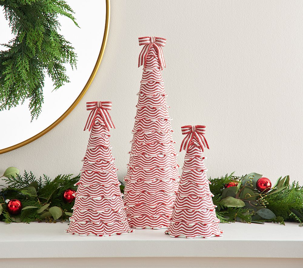 Light-Up Candy Ribbon Trees | Pottery Barn Kids