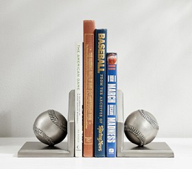 Baseball Bookends - Fun Sports Decor for Kids' Rooms | Pottery Barn Kids