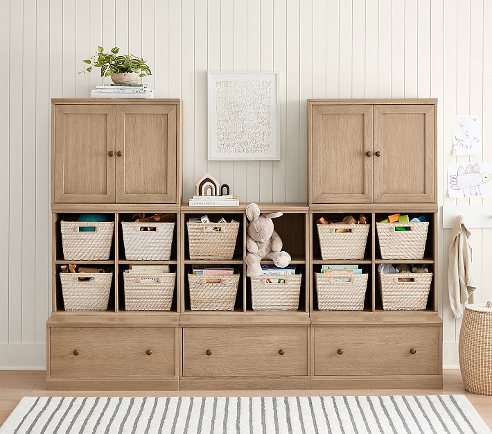 Build Your Own Cameron Wall System | Playroom Storage | Pottery Barn Kids