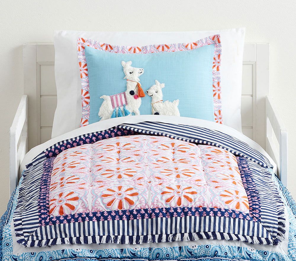Zadey Toddler Comforter| Toddler Bedding | Pottery Barn Kids