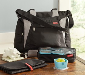 Skip Hop Bento Black Diaper Bag | Pottery Barn Kids