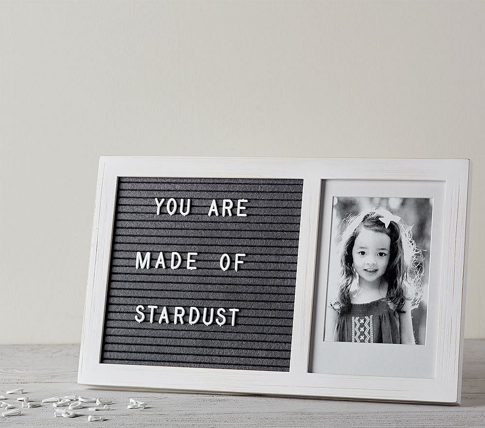 Letter Board Kids Picture Frame | Pottery Barn Kids
