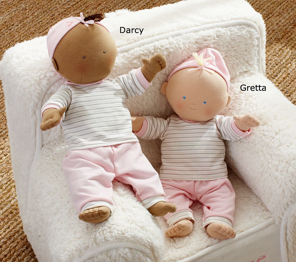 Soft Baby Dolls Gretta & Darcy | Pottery Barn Kids