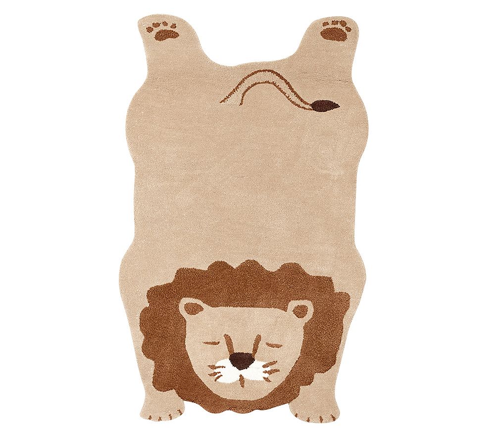 Lion Shaped Rug | Patterned Rugs | Pottery Barn Kids