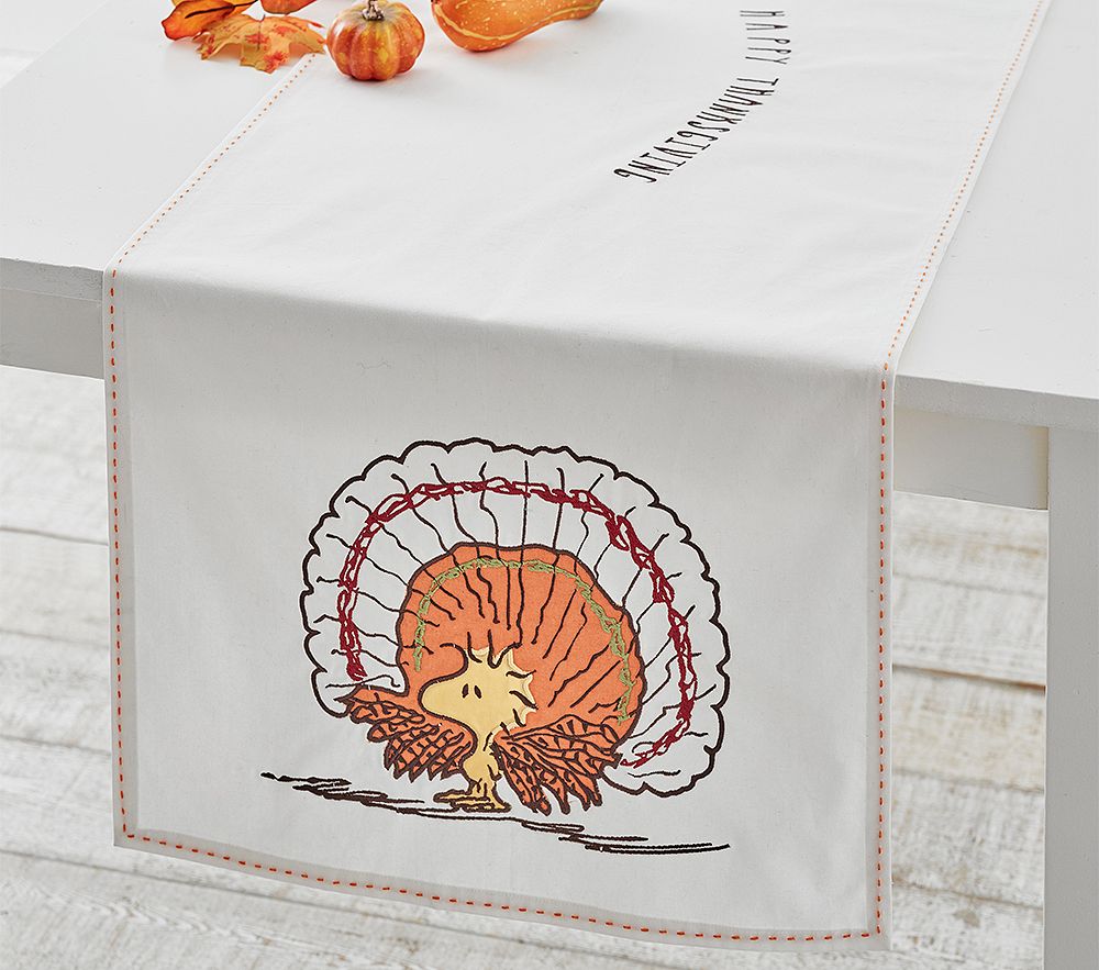 Peanuts® Thanksgiving Runner | Kids Table Decor | Pottery Barn Kids