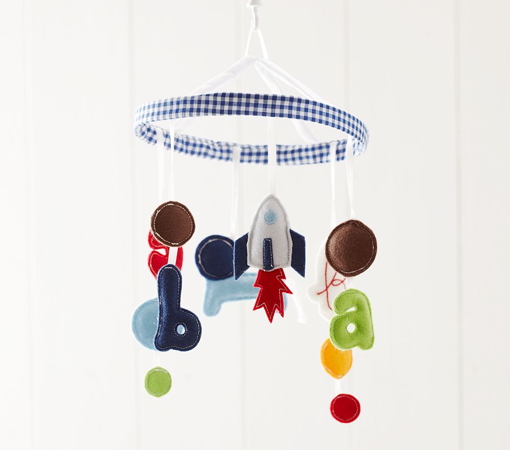 Primary ABC Baby Mobile | Pottery Barn Kids