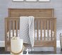 Organic Flannel Hippo Crib Sheet | Pottery Barn Kids