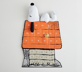 Kids Peanuts® Halloween Advent Calendar | Pottery Barn Kids