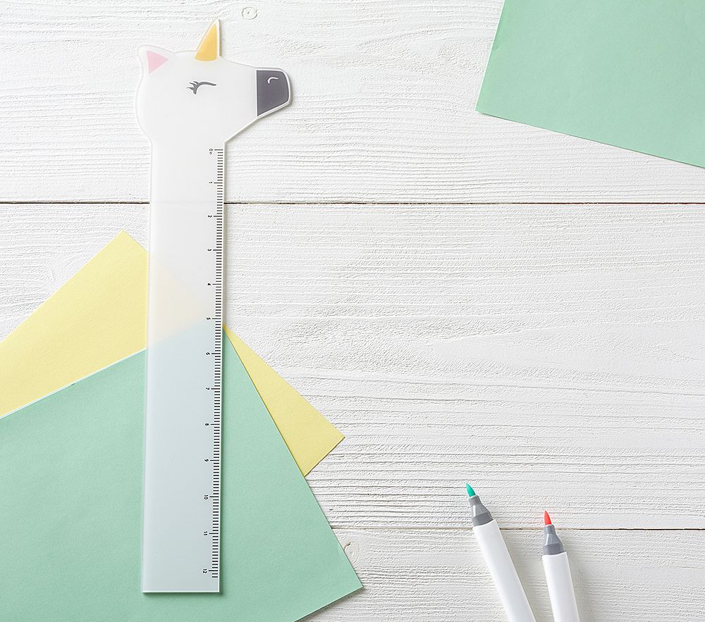 Unicorn Shaped Ruler | Kids Room Decor | Pottery Barn Kids