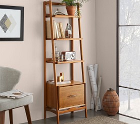 Modern Bookshelf - Narrow Tower | Pottery Barn Kids