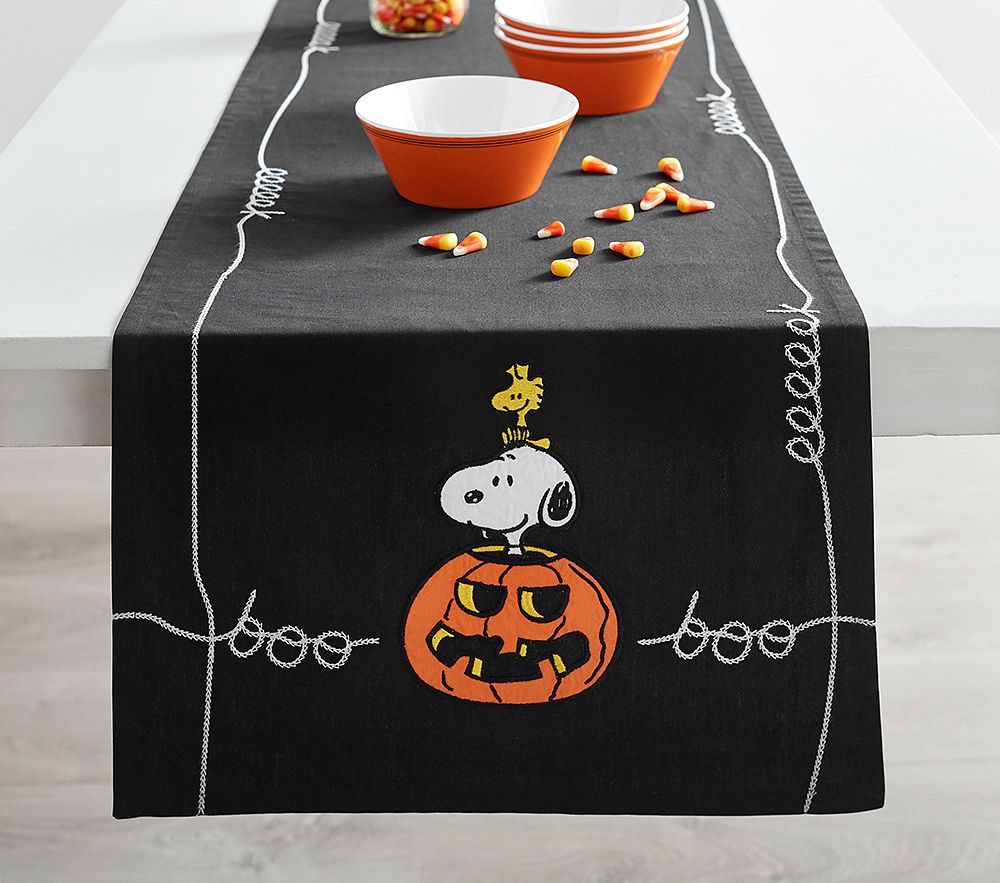 Peanuts® Table Runner | Halloween Table Decor | Pottery Barn Kids