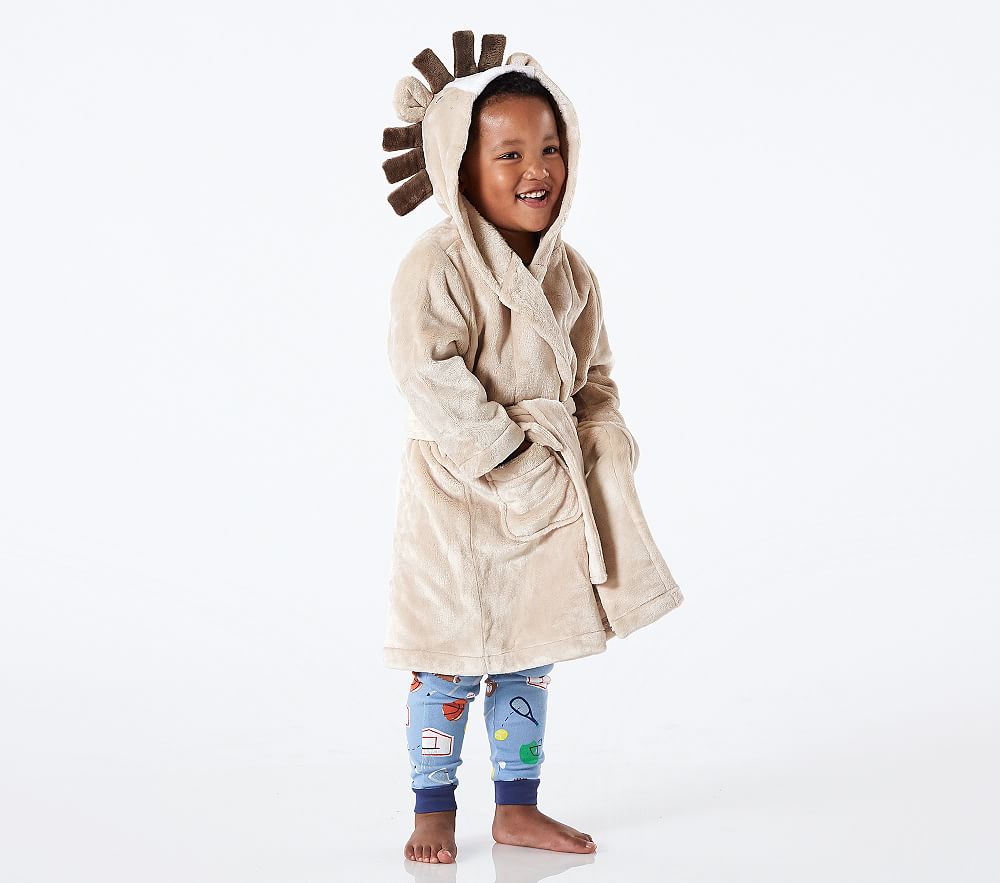 Lion Critter Kids Robe | Pottery Barn Kids