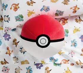 Pokémon Pokeball Pillow | Pottery Barn Kids