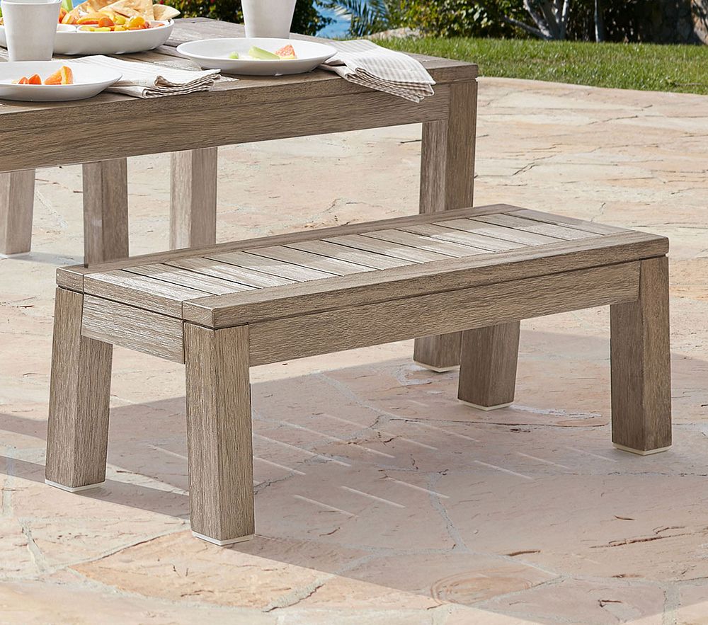 Pottery Barn Outdoor Bench