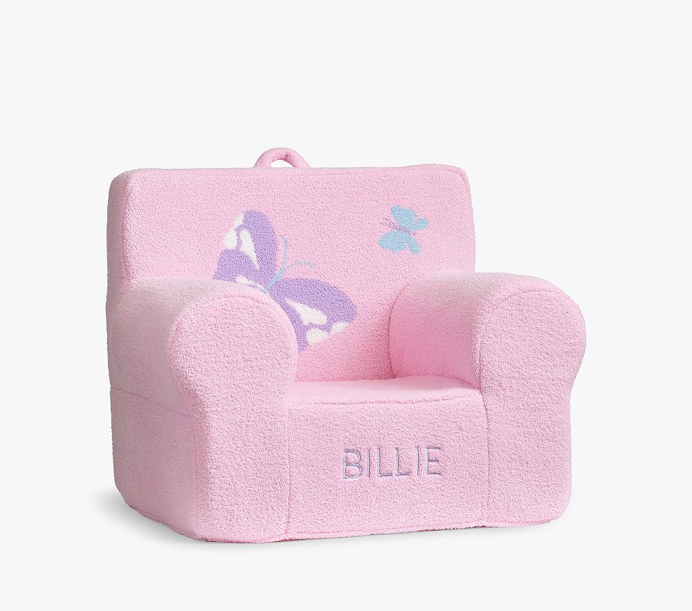 Kids Anywhere Chair®, Butterfly Fuzzy | Pottery Barn Kids