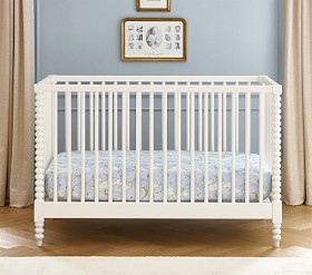 Chris Loves Julia Crib | Convertible & Safe | Pottery Barn Kids