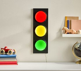 LED Traffic Signal - Fun Decor for Kids' Rooms | Pottery Barn Kids