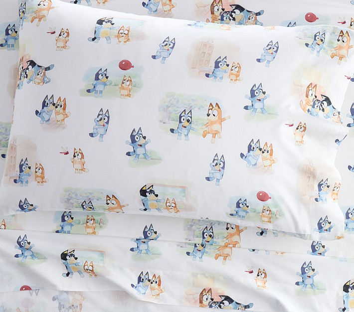 Bluey Organic Sheet Set | Pottery Barn Kids