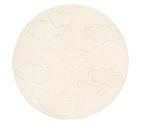 Cloud Round Rug (5' Round) | Pottery Barn Kids