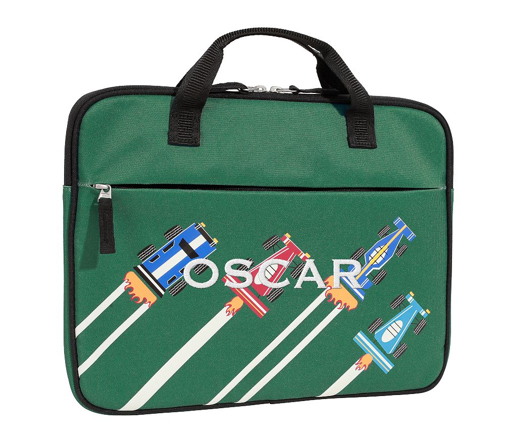 Green Race Car Homework Holder | Pottery Barn Kids