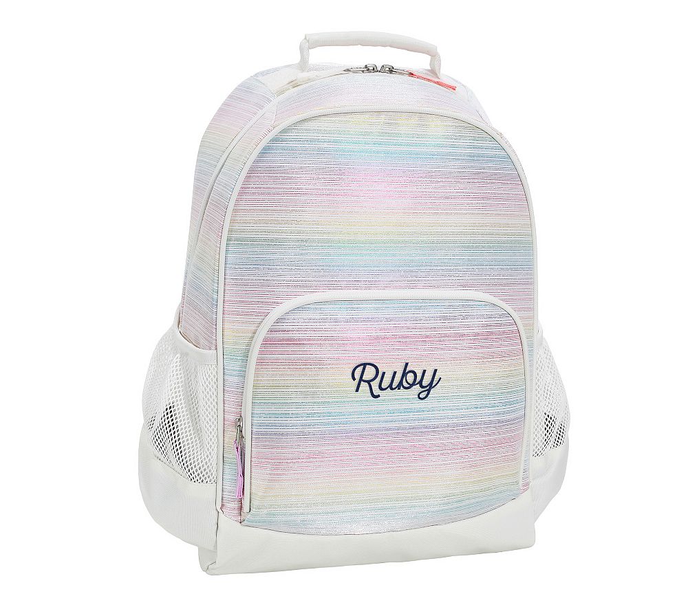 Mackenzie Metallic Ombre Backpacks | Pottery Barn Kids