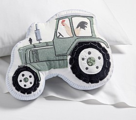 Tractor Pillow | Pottery Barn Kids