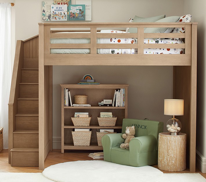 Junior Loft Bed With Stairs Loft Bed Filip With Steps – Wooden Love