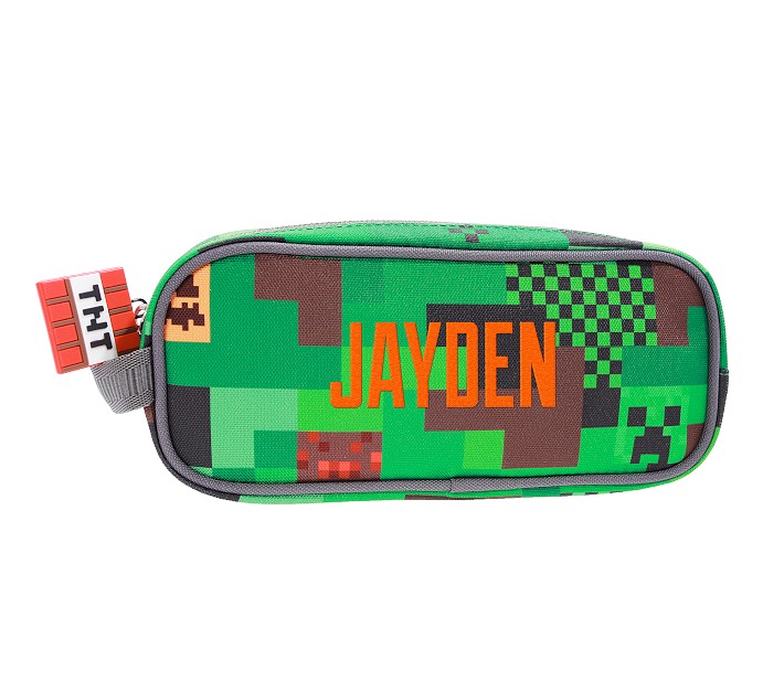 Minecraft Camo Pencil Case | Pottery Barn Kids