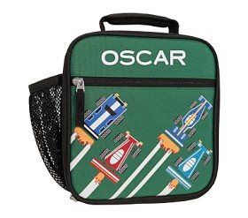 Green Race Car Lunch Box | Pottery Barn Kids