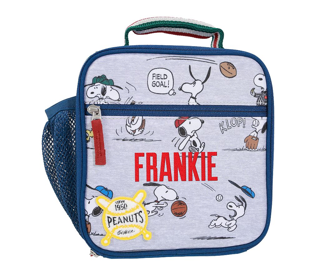 Snoopy Sports Lunch Box | Pottery Barn Kids