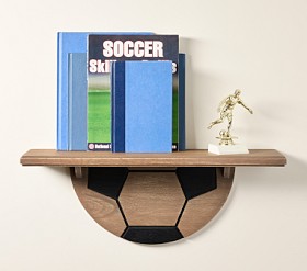 Wood Soccer Ball Shelf (24") | Pottery Barn Kids