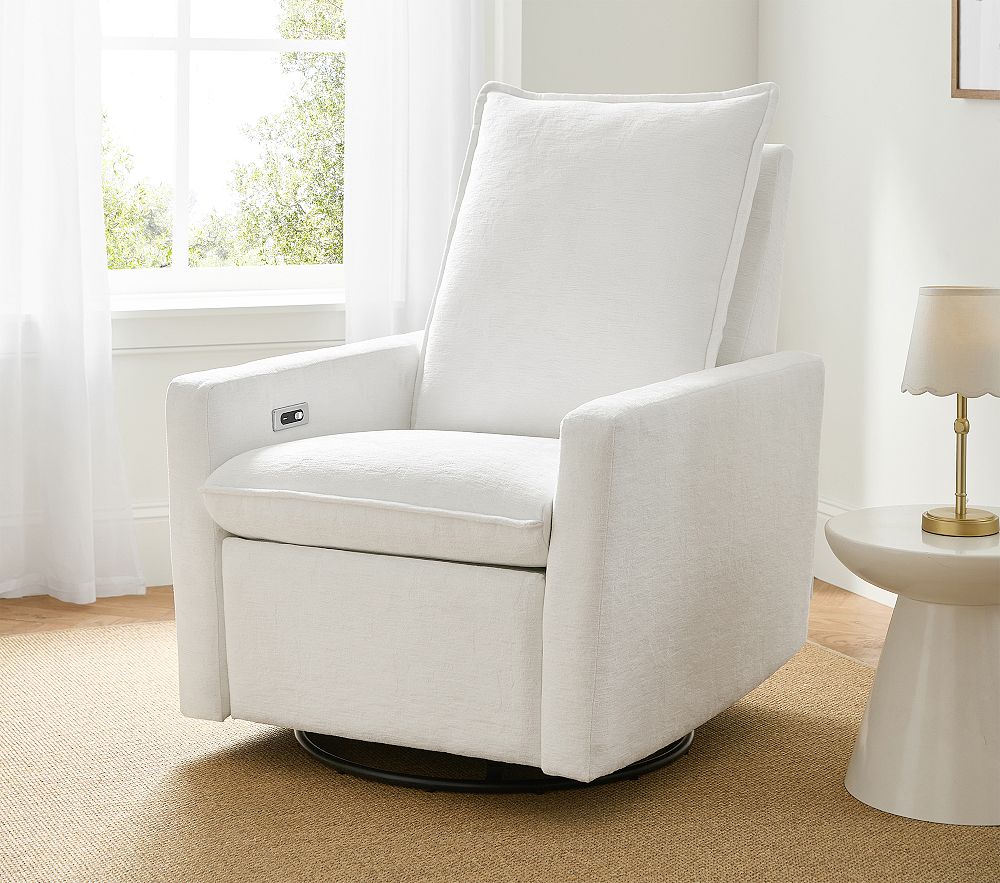 Paxton Swivel Glider & Recliner | Modern Nursing Chair | Pottery Barn Kids