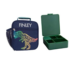 T‑Rex Blueprint Lunch Bundle | Pottery Barn Kids