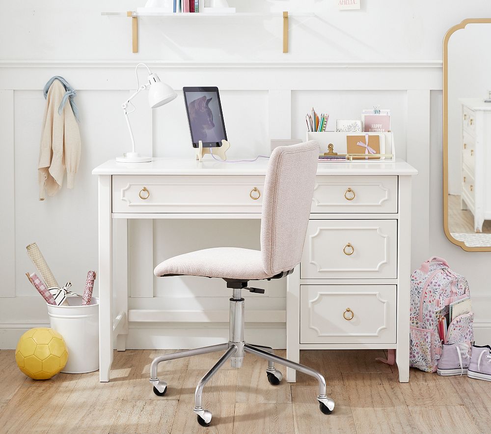 Ava Regency Kids Storage Desk | Pottery Barn Kids