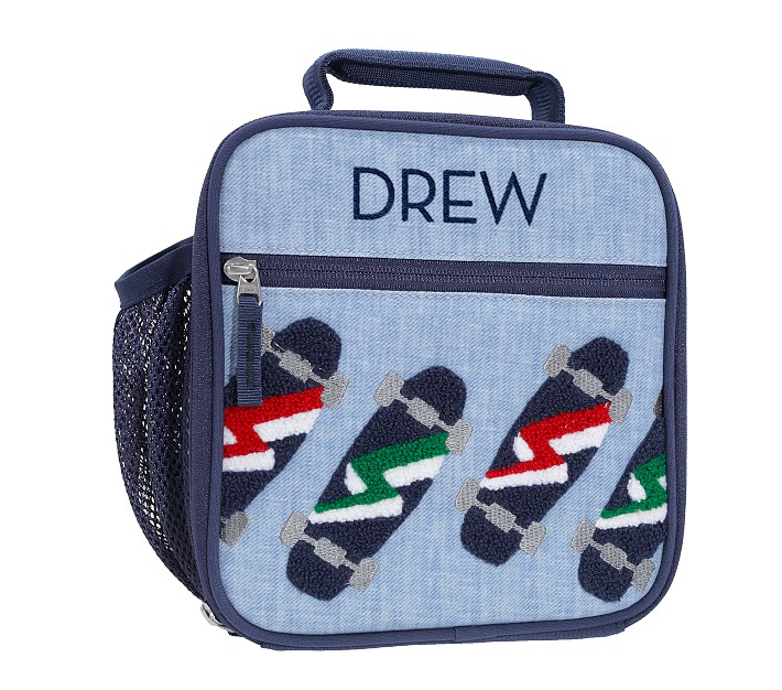 Chenille Skateboard Lunch Box | Pottery Barn Kids