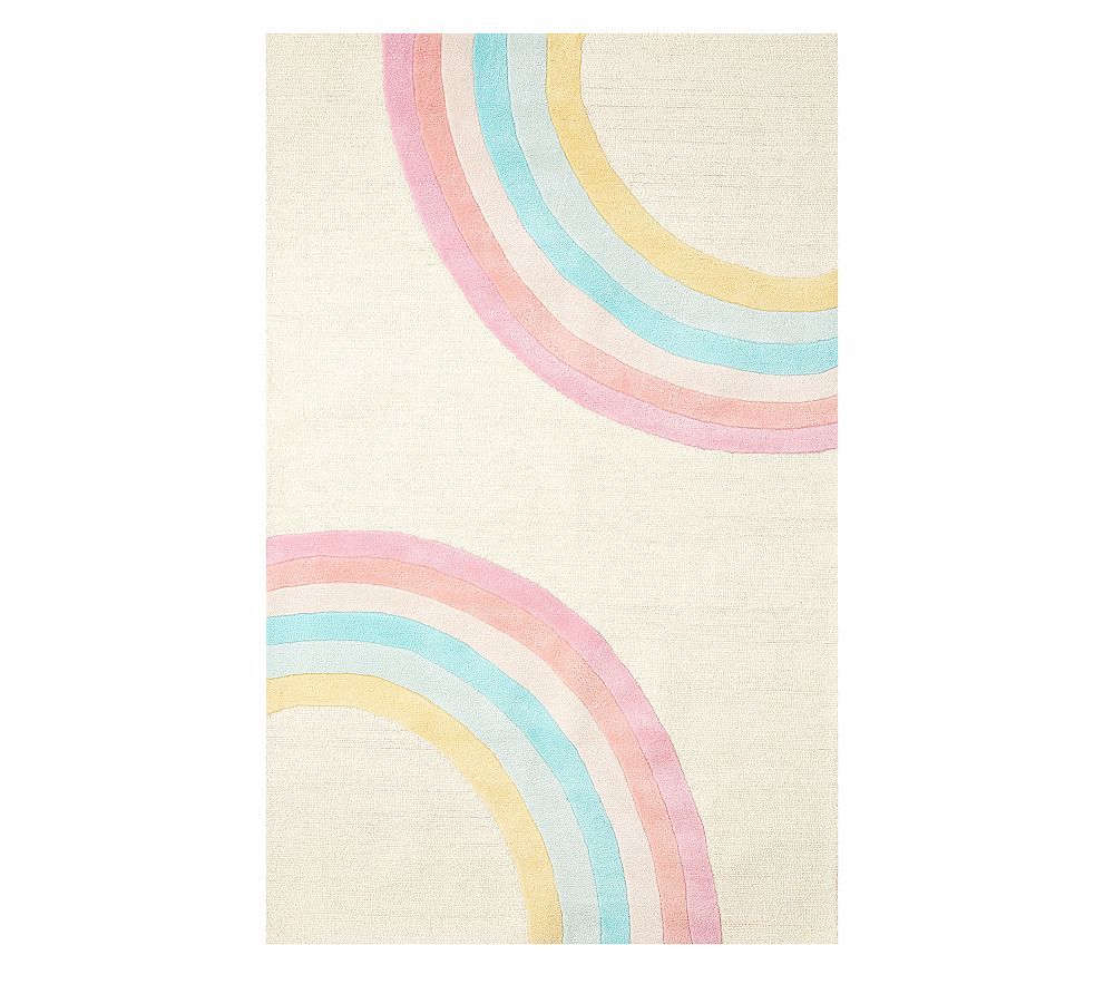 Rainbows Rug | Pottery Barn Kids