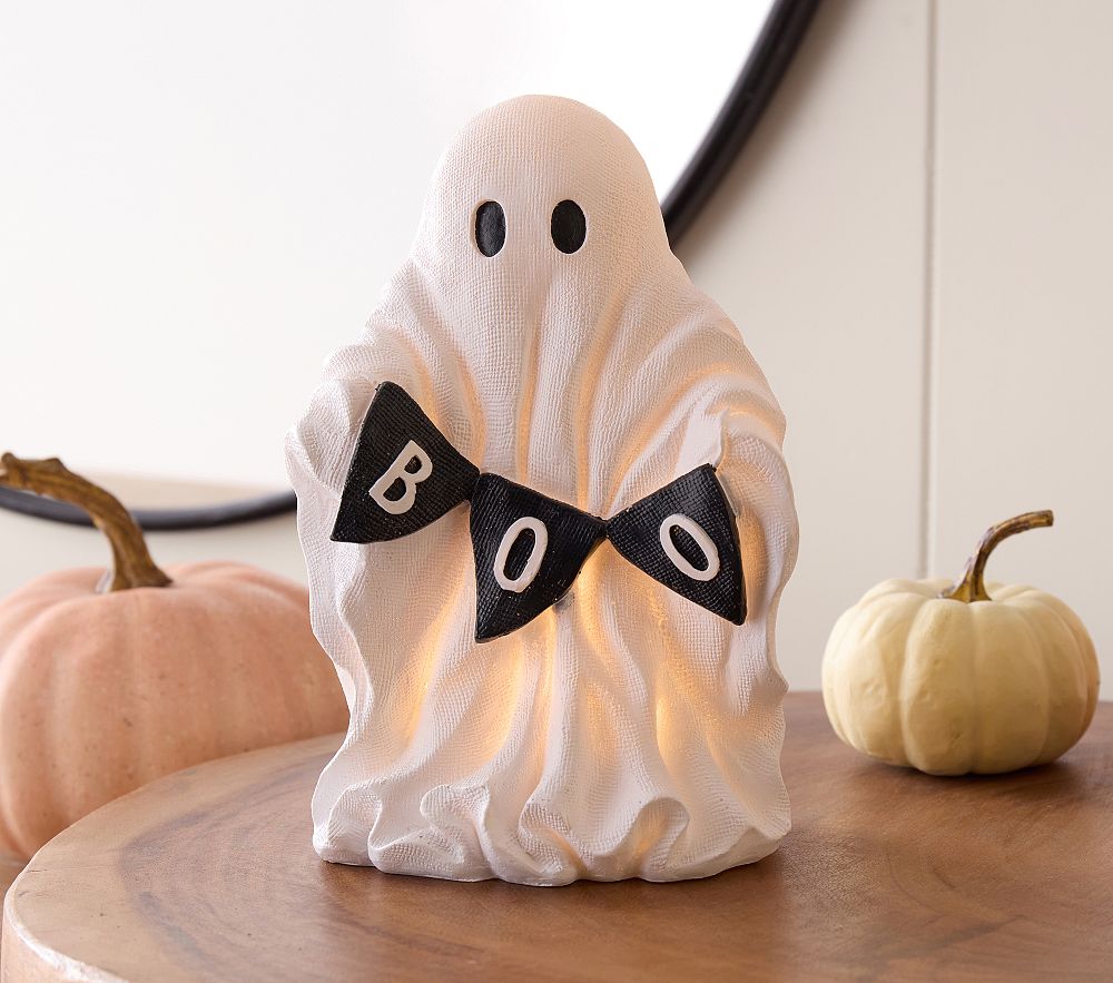 Light-Up Ghost Boo Decor | Pottery Barn Kids