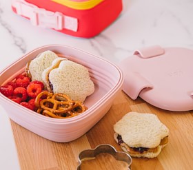 Stojo Sandwich Box | Eco-Friendly Lunch Solution | Pottery Barn Kids