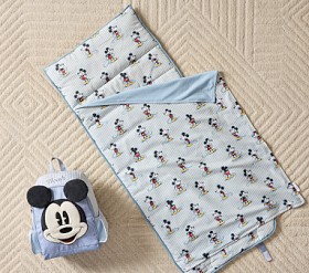 Disney Home x Sanderson Mickey Mouse Stripe Nap Mat & Small Backpack ...